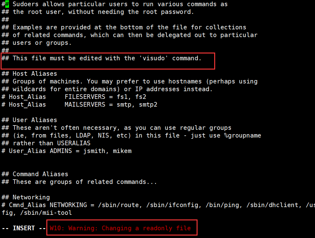 linux下/etc/sudoers文件是只读的解决方案_sudoers 只读-CSDN博客