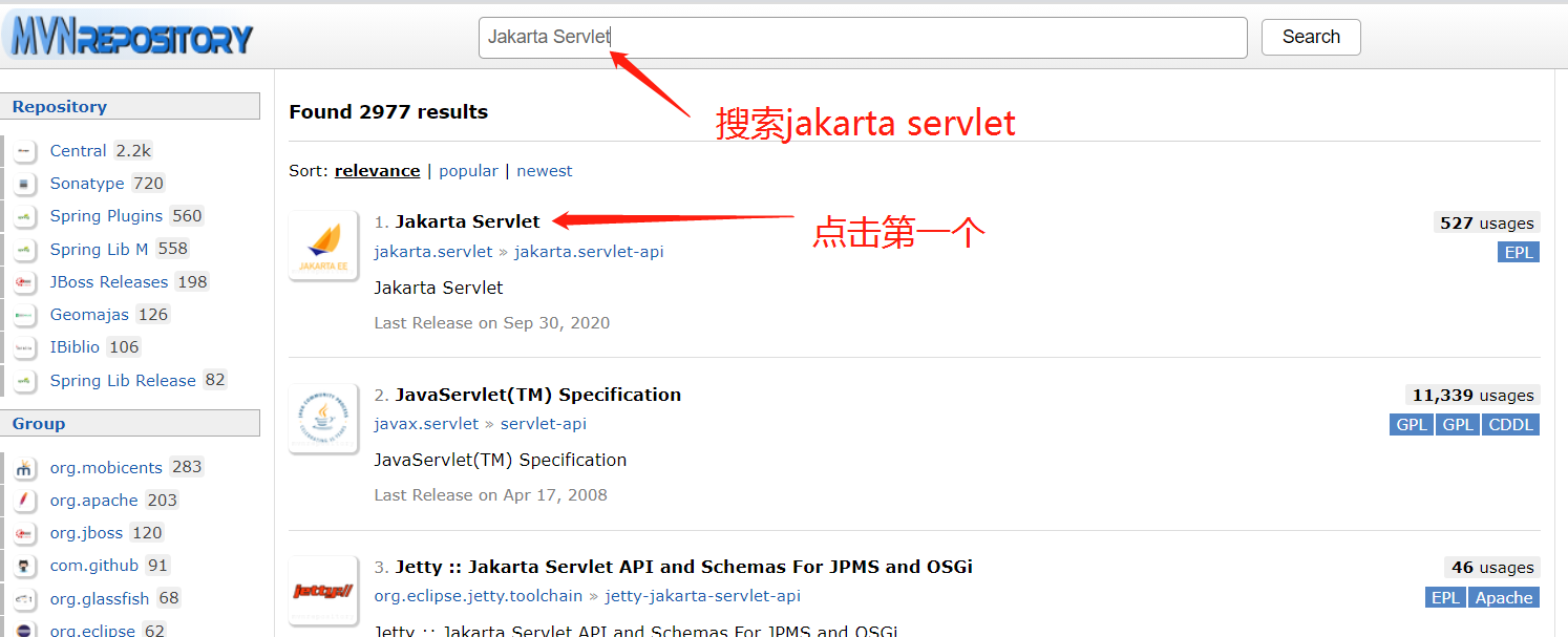 关于servlet的500错误cannot be cast to jakarta.servlet.Servlet_.recomendservlet cannot be cast to ...