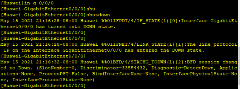 递归路由+BDF+NQA小实验_华为ensp配置bfd与nqa实验-CSDN博客