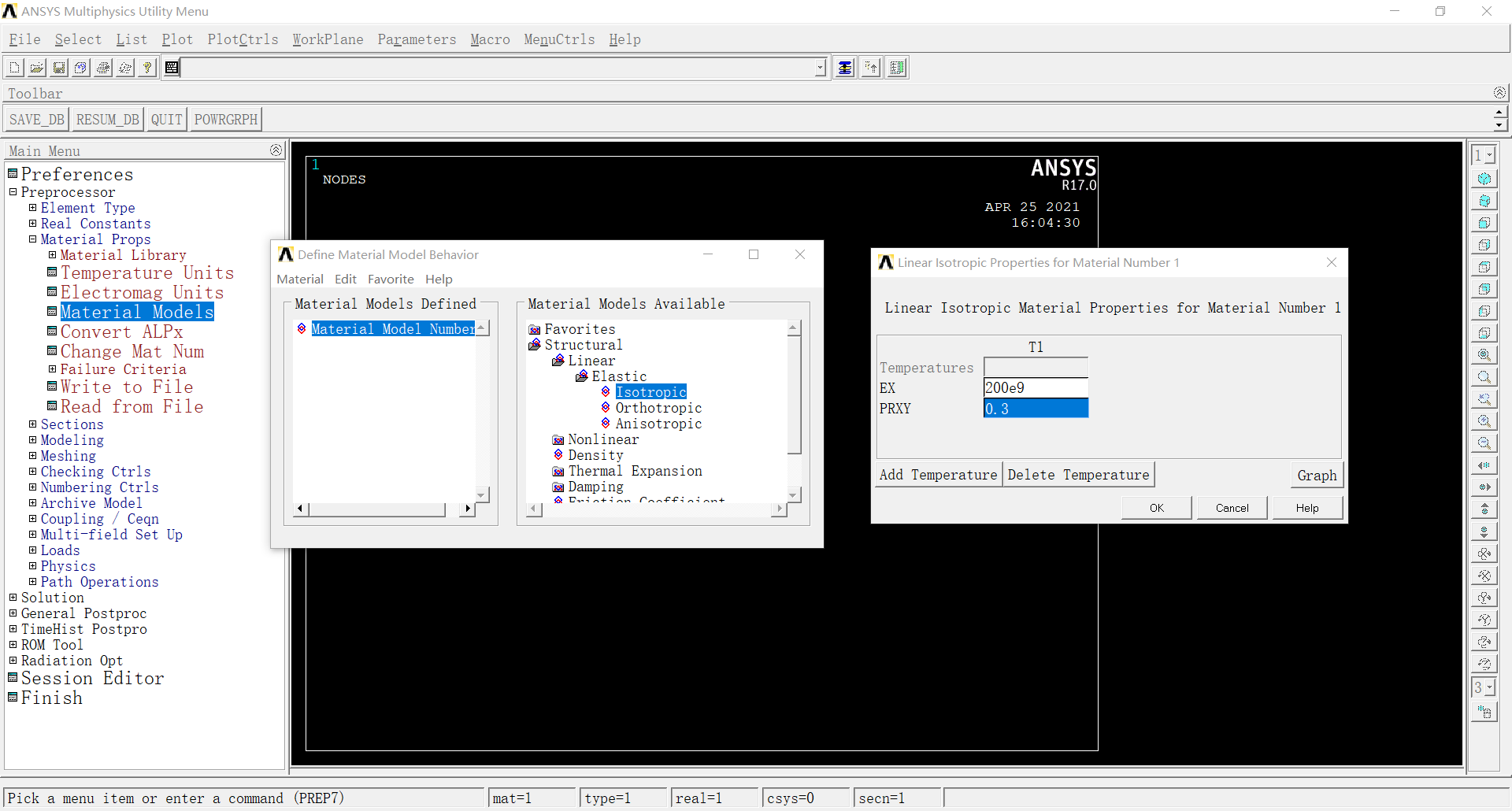 基于ANSYS-APDL的简单静力学分析示例（悬臂梁）_apdl案例-CSDN博客