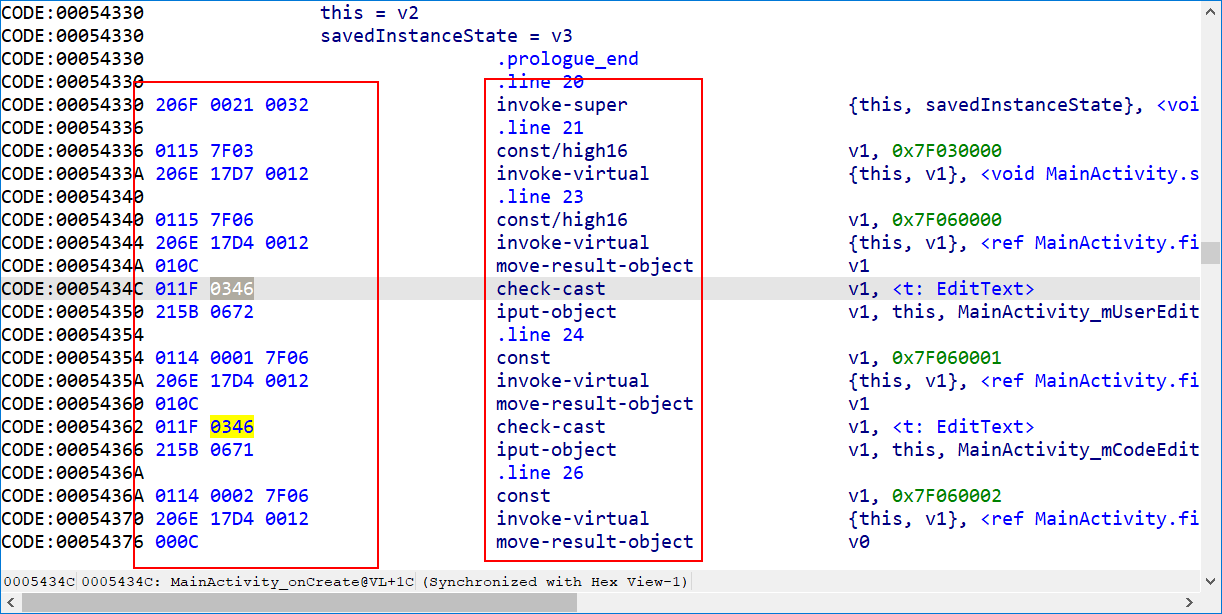dex文件字节码查找对应smali指令_dex 字节码-CSDN博客