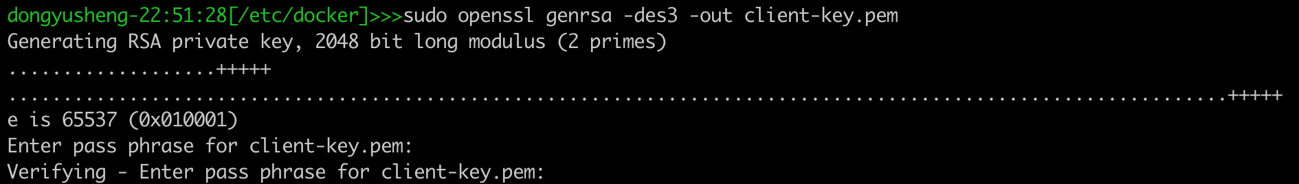 长文详解！Docker客户端与服务端TLS认证（Docker Remote API认证）_--tls-verify-CSDN博客