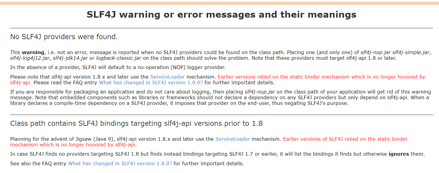 SLF4J: No SLF4J providers were found.完美解决-CSDN博客