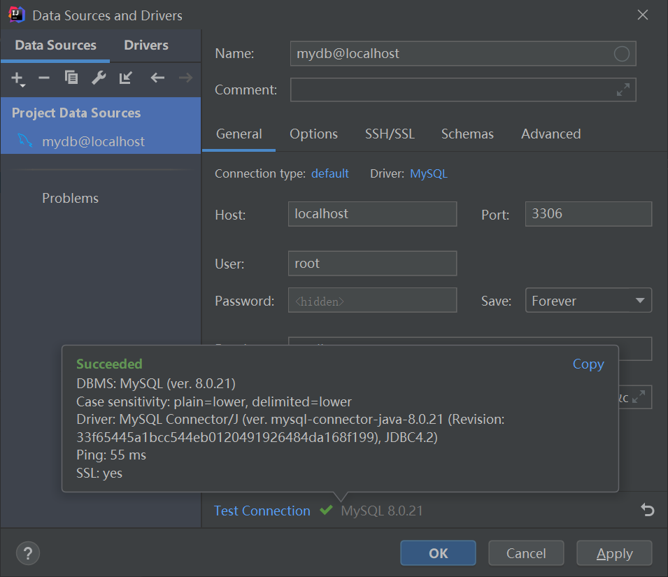 IDEA连接Mysql驱动版本问题解决方案_idea连接mysql提示better driver: driver mysql suits bet-CSDN博客