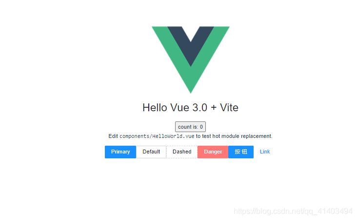Vue3使用viteant Designvue Routervuexaxios搭建项目vite Vue3 Ant Design Vue Vue Router Vuex