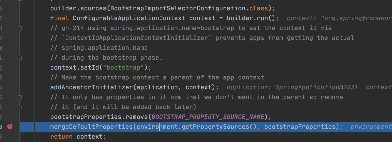 spring boot启动无法获取spring.application.name问题，bootstrap.yml配置获取不到的问题,spring.cloud.bootstrap.enabled ...