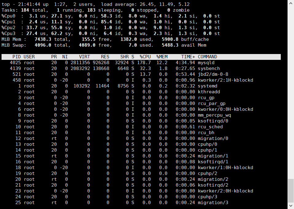 OpenEuler上MySQL性能测试工具sysbench的部署与使用_openeuler sysbench-CSDN博客
