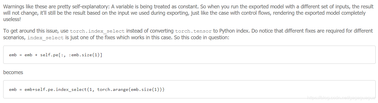 Pytorch转onnx遇到的一些问题converting A Tensor To A Python Float Might Cause Csdn博客 2486
