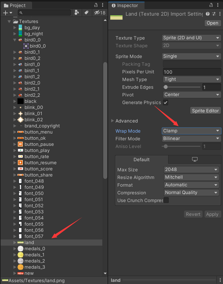 【Unity基础】FlappyBird中2D地图的无限回滚_unity2d 背景无限滚动-CSDN博客