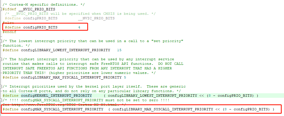 freertos中的configASSERT( ucCurrentPriority ＞= ucMaxSysCallPriority )；_configassert ...
