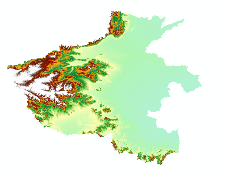 ArcGIS拼接多张dem影像（含裁剪、dem负值处理）_arcgis dem拼接-CSDN博客