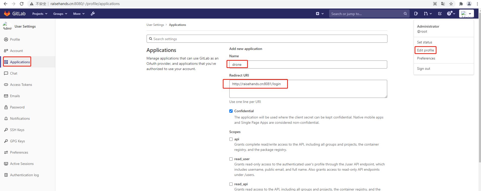 gitlab+drone+harbor之CI自动化流程_drone harbor-CSDN博客