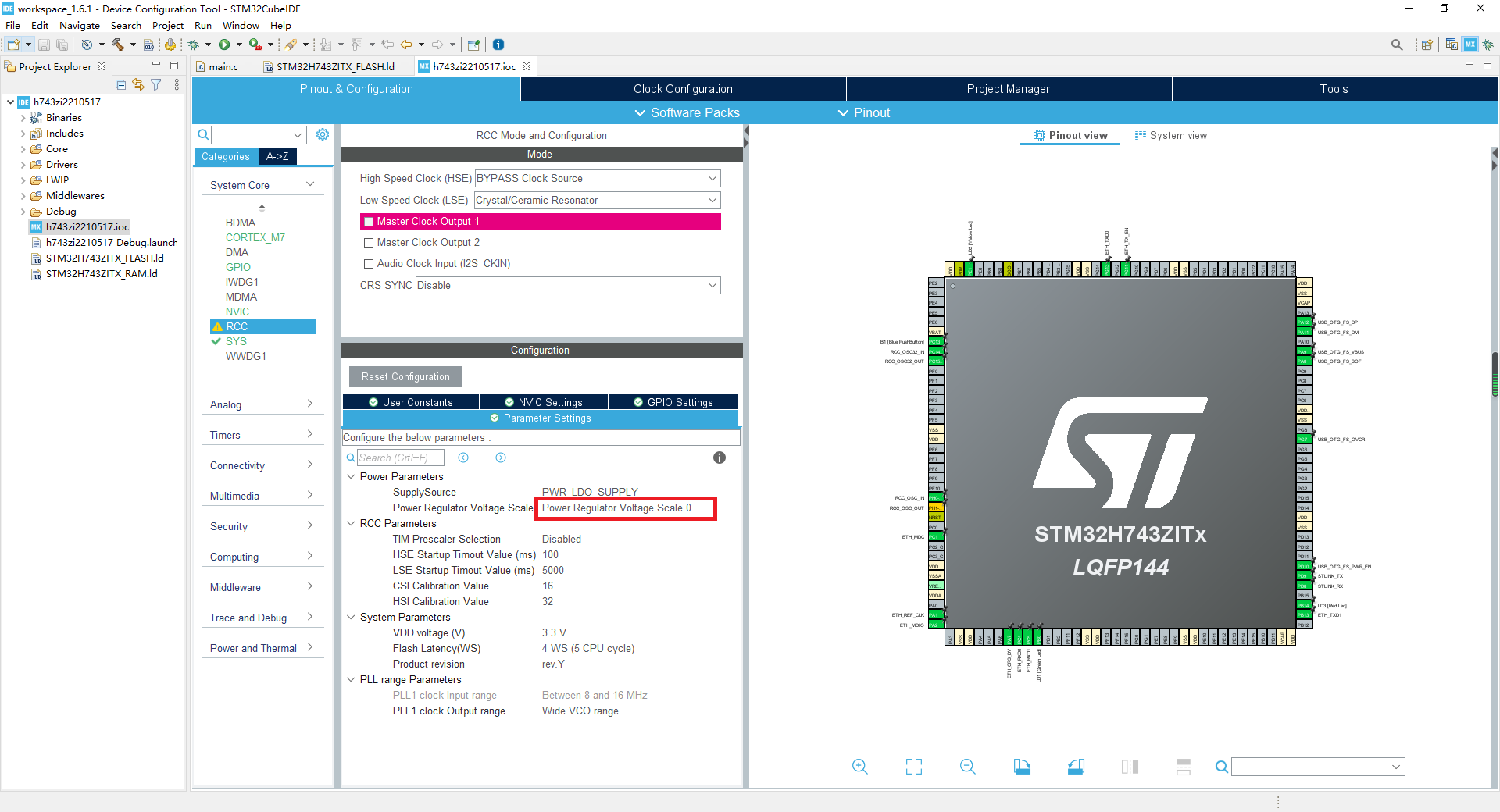 NUCLEO-H743ZI2开发板在STM32CubeIDE 1.6.1环境下使用FreeRTOS和LWIP实现网络通信_stm32h743zi2-CSDN博客