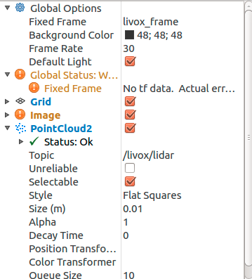 Livox LiDAR点云数据间的格式转化_bag是什么格式文件_Summer_CX的博客-CSDN博客