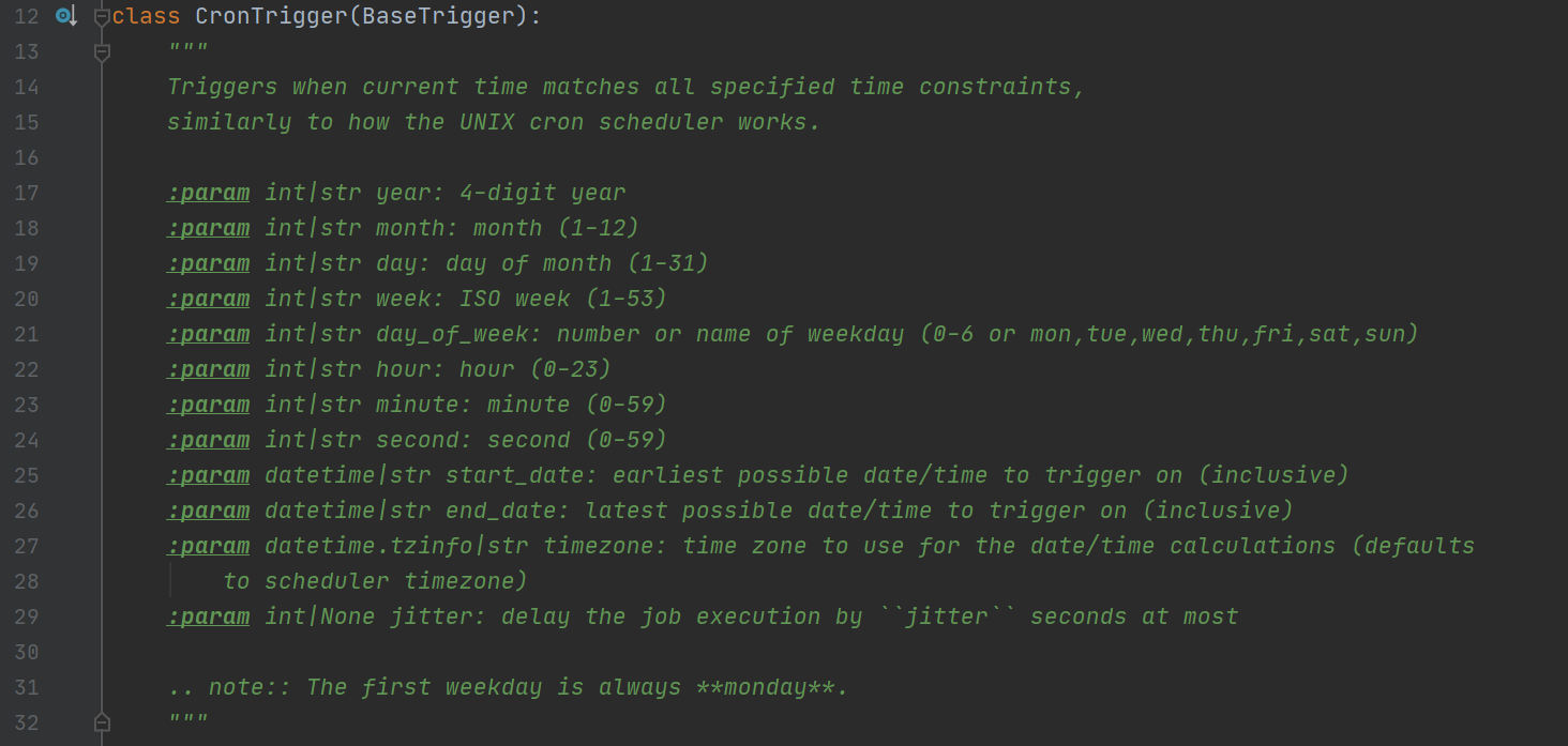 APScheduler的cron触发器支持到秒级的cron表达式-CSDN博客