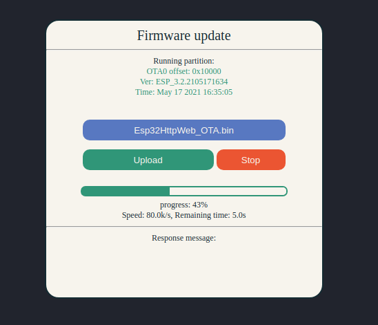 ESP32 HttpServer模式下 本地OTA 例程（基于ESP-IDF类似Arduino下OTAWebUpdater例程）_esp32 fileserving-CSDN博客