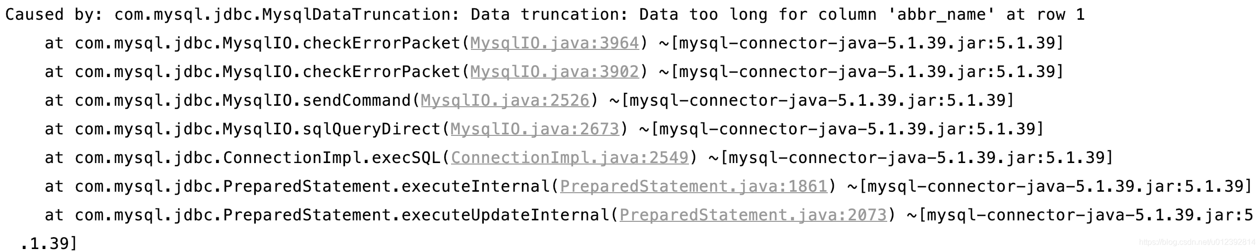 Mysql Sqlmode宽松模式,但出现data Truncation Data Too Long For Column Xxx At Row Y 源码巴士