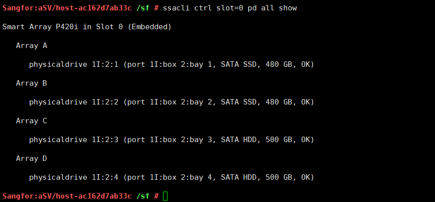 惠普ssacli raid卡管理工具使用-CSDN博客