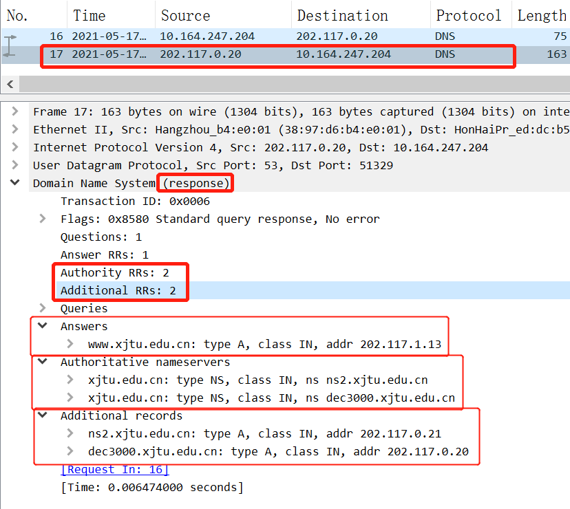 Wireshark Labs(3): DNS v7.0_wireshark lab: dns-CSDN博客