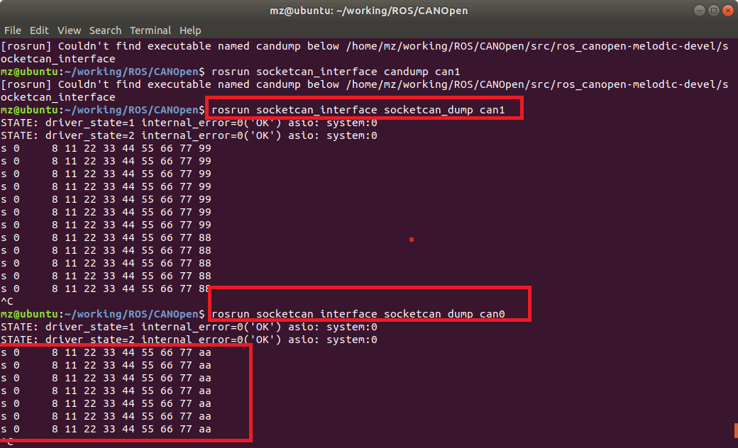 基于ROS+CANopen的SocketCAN驱动在Ubuntu下的应用说明_canopen包-CSDN博客