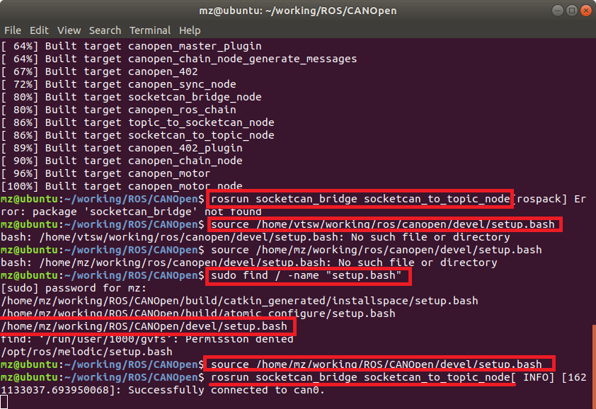 基于ROS+CANopen的SocketCAN驱动在Ubuntu下的应用说明_canopen包-CSDN博客