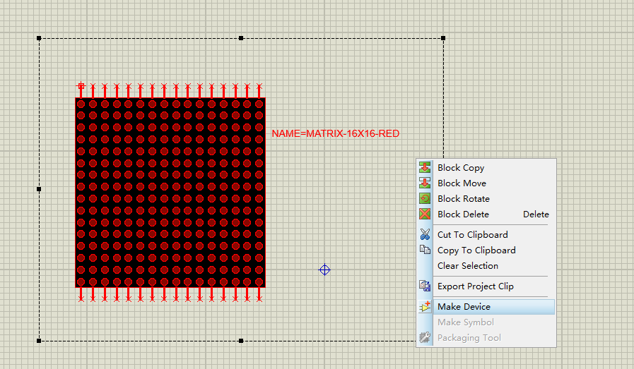 Proteus8.6中16x16LED点阵制作教程_Vzcy46的博客-CSDN博客_proteus16*16点阵