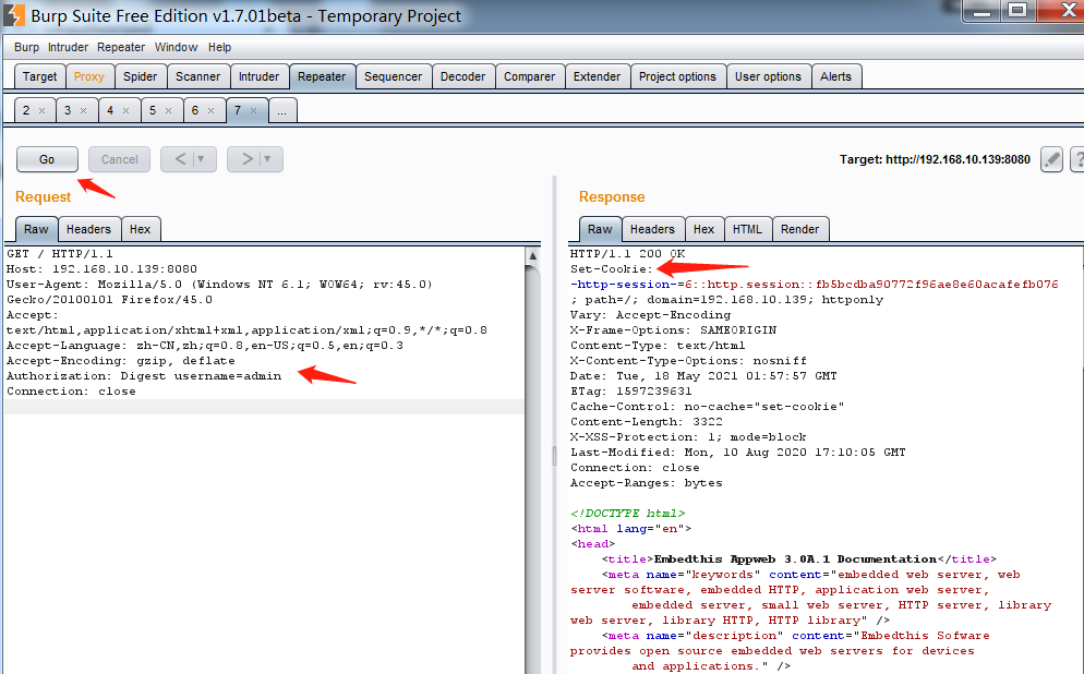Vulhub漏洞系列：AppWeb认证绕过漏洞（CVE-2018-8715）_cve-2018-8715利用poc检测漏洞-CSDN博客