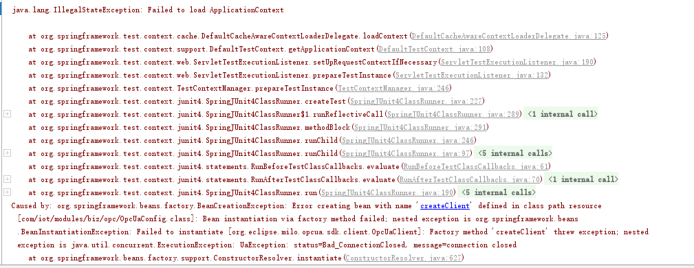 完美解决：java.util.concurrent.ExecutionException: UaException: status=Bad_OutOfMemory, message=Not ...