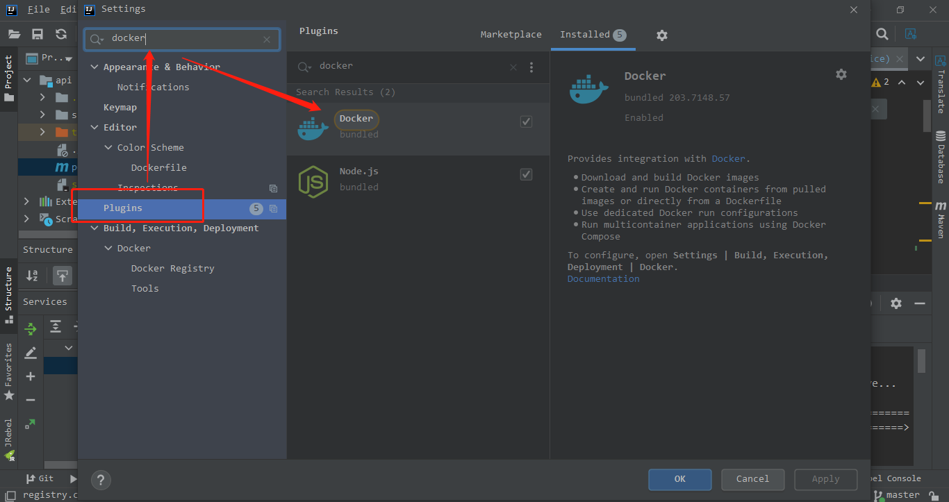 Docker——idea安装docker插件将镜像推送到阿里云镜像仓库_idea推送docker到阿里云-CSDN博客