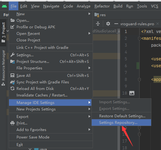 Android Studio 同步配置（Settings）到GIt服务器_android studio 通过账号同步配置信息-CSDN博客