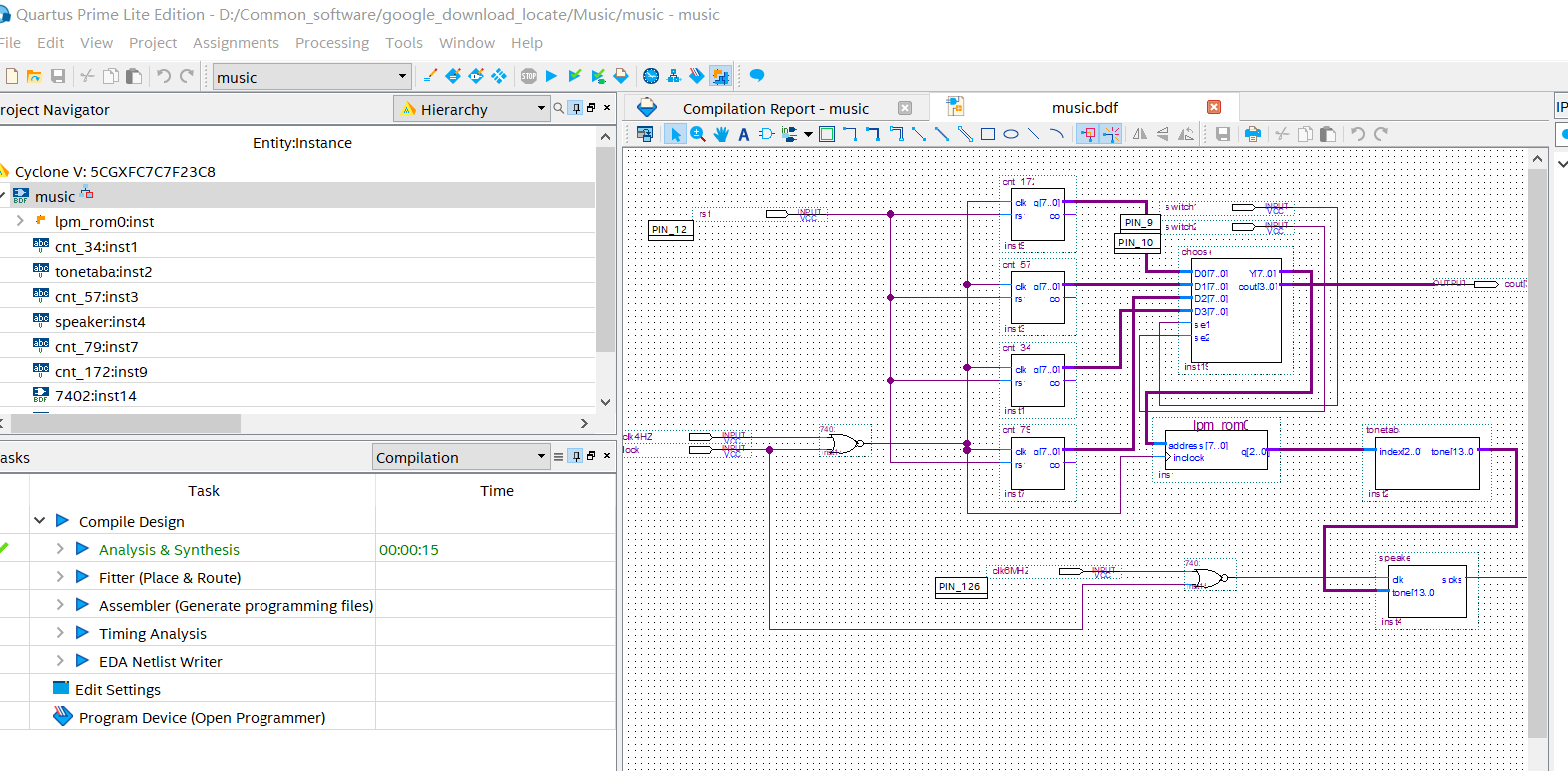 verilog设计音乐自动播放器_quartus实现mp3播放器-CSDN博客