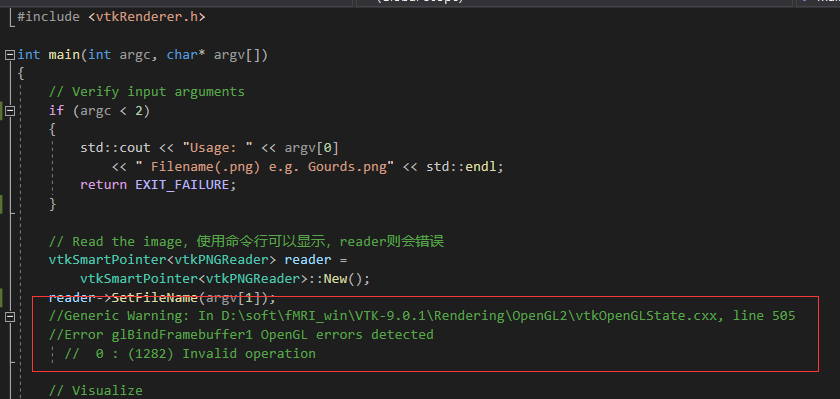 VTK9.0的奇怪错误_vtk设置显卡缓存-CSDN博客