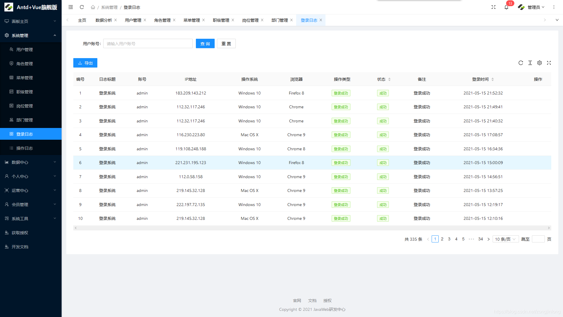 最棒的springboot Vue Antdesign前后端分离系统搭建教程 Zongjinlong的博客 Csdn博客
