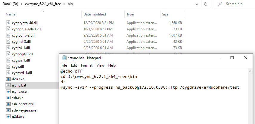 自动备份linux文件到本地windows（rsync）_cwrsync 6.2.9-CSDN博客