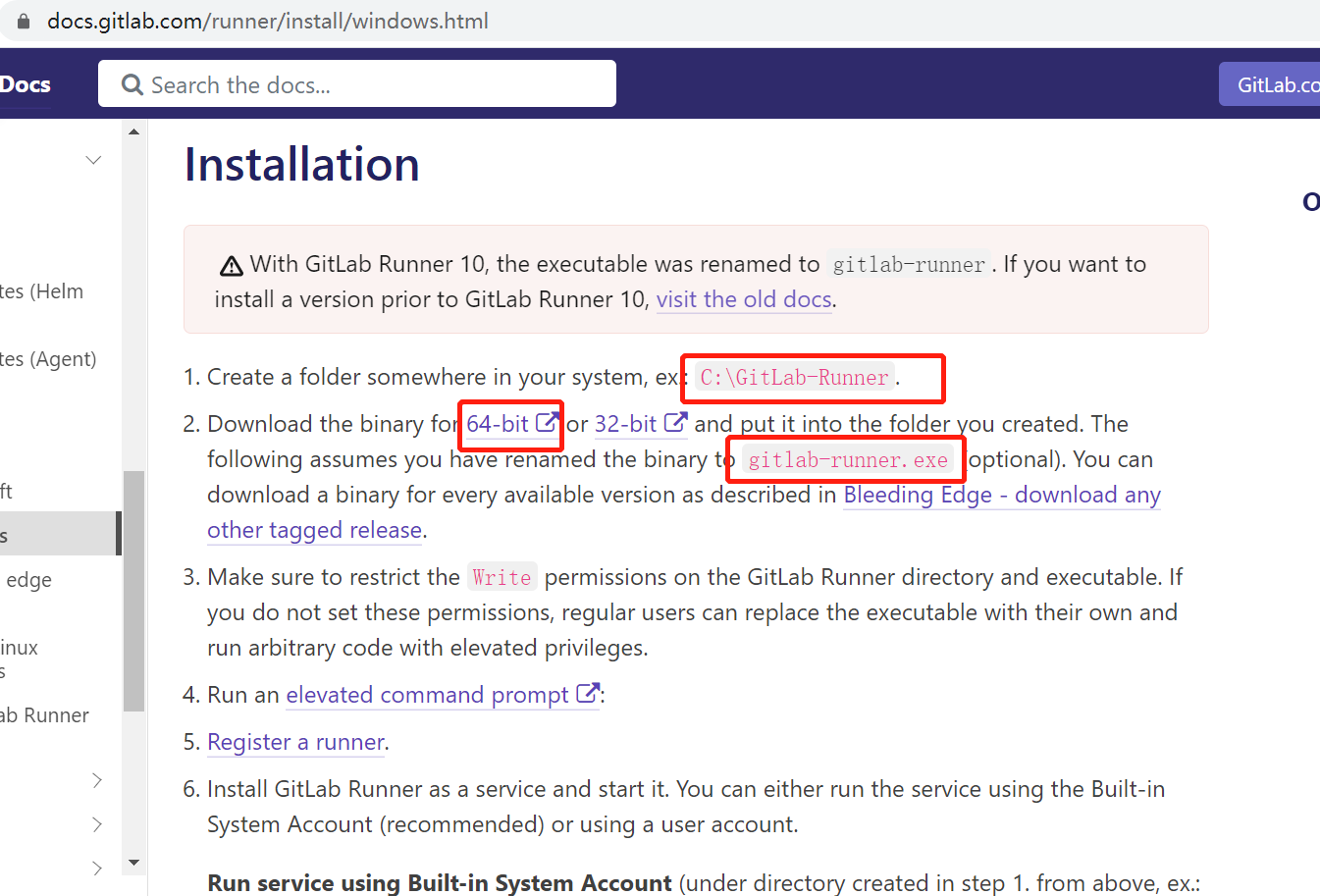 Windows10系统下搭建CI/CD: gitlab + gitlab runner + docker + sonaqube_win10开发环境 cicd-CSDN博客