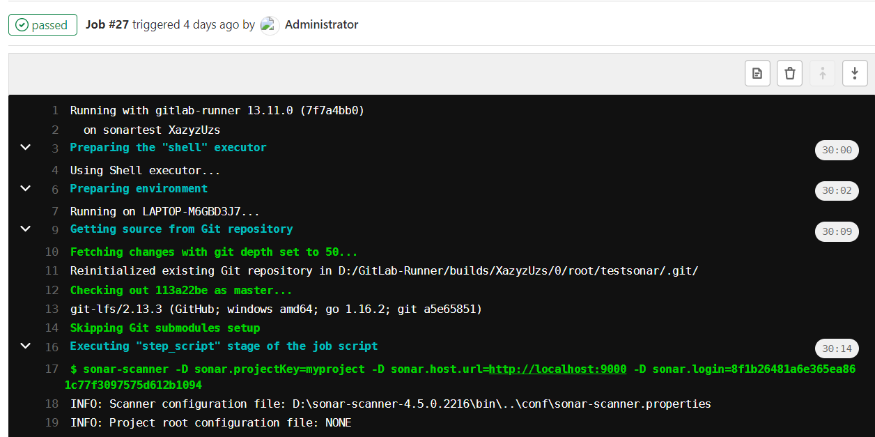 Windows10系统下搭建CI/CD: gitlab + gitlab runner + docker + sonaqube_win10开发环境 cicd-CSDN博客