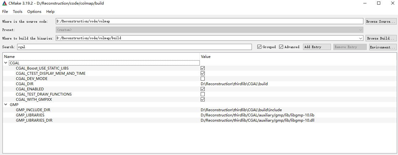 win10+vs2017+vcpkg 配置colmap3.6_cgal 应用程序无法正常启动0xc000007b-CSDN博客