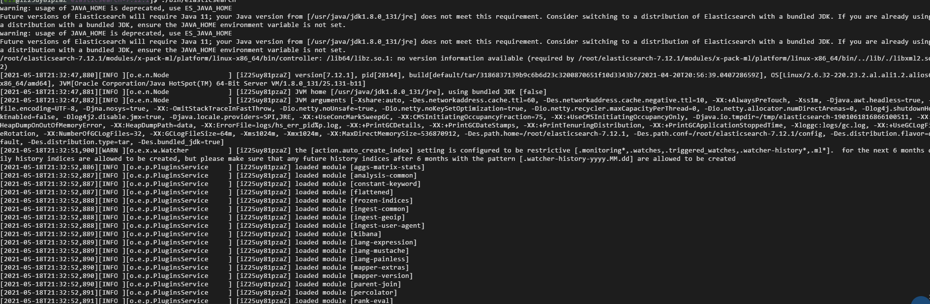 centOS7 安装 ElasticSearch7.12.1 2021年最新版_elasticsearch-7.12.1下载-CSDN博客