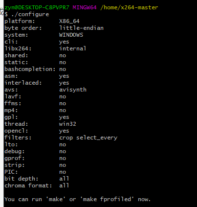 【X265】Win10环境编译x264 / x265，调用libx264 / libx265-CSDN博客