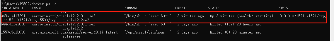 docker安装并使用oracle12.2.0.1-se2_docker oracle12.2.0.-CSDN博客