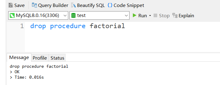 Mysql自定义存储过程：求n的阶乘 Fddlc分别用存储过程和自定义函数求n Csdn博客 