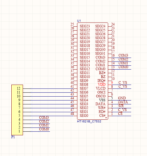 HT1621B驱动笔段式LCD的理解（内含代码讲解）_ht1621b讲解-CSDN博客