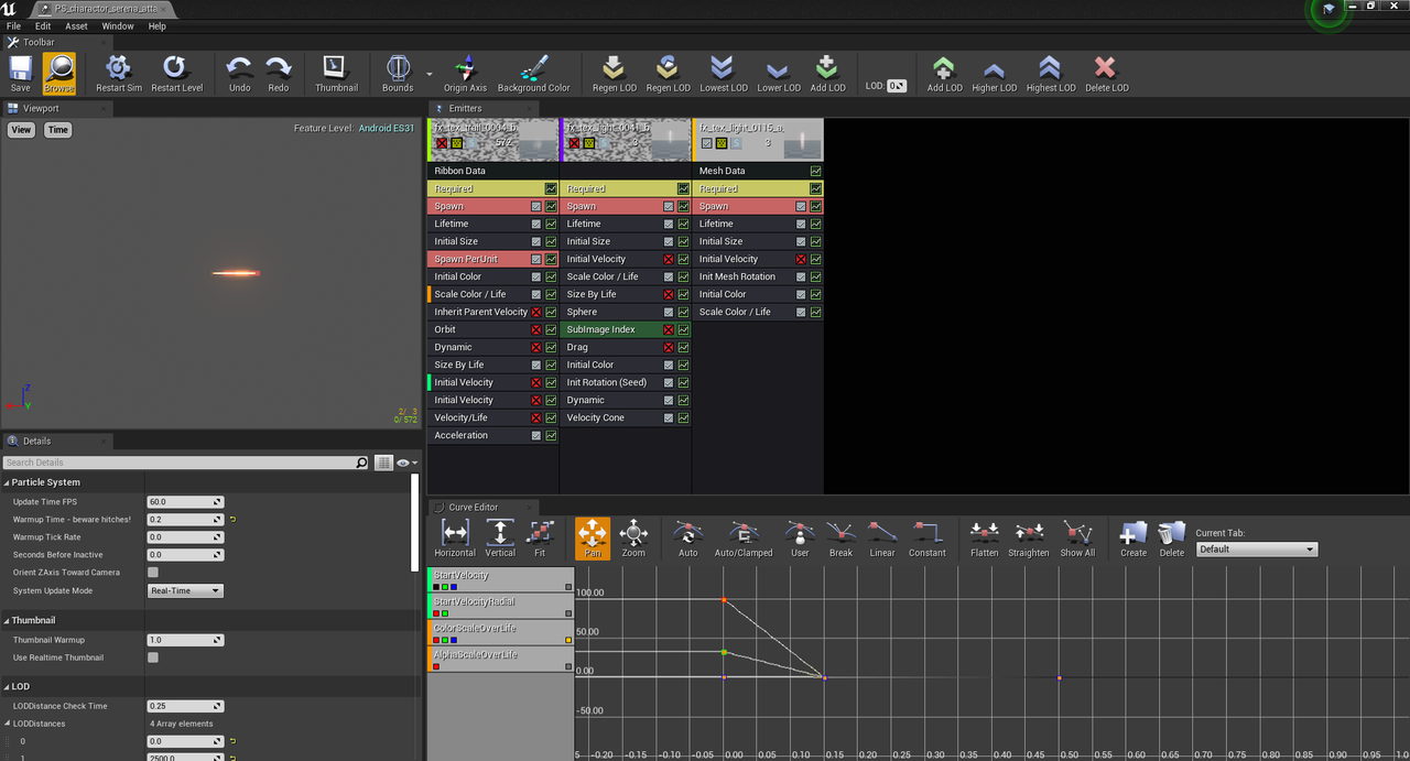 【UE4】特效之 Particle System 详解（一）—— 综述_ue4 cascade-CSDN博客