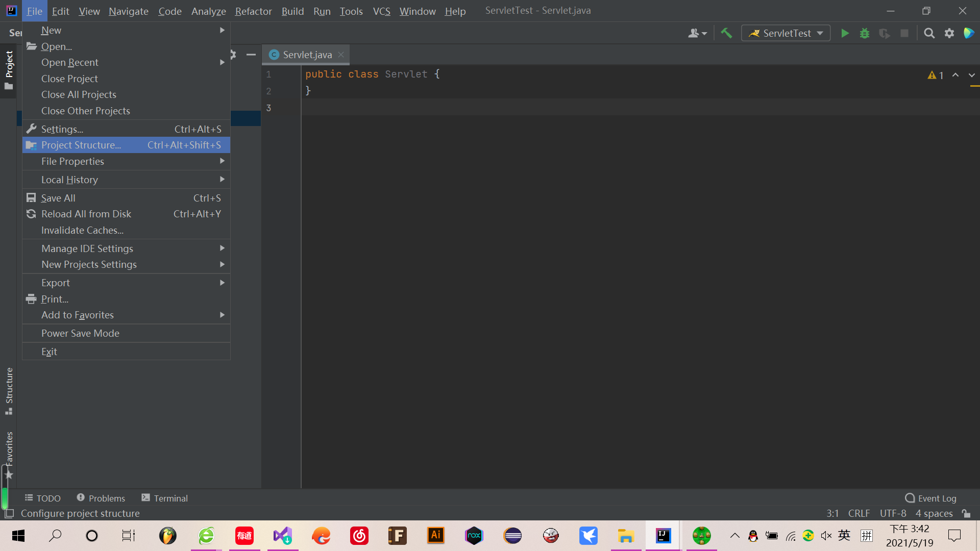 IDEA社区版，一键配置Servlet3.0_社区版idea配置servlet-CSDN博客