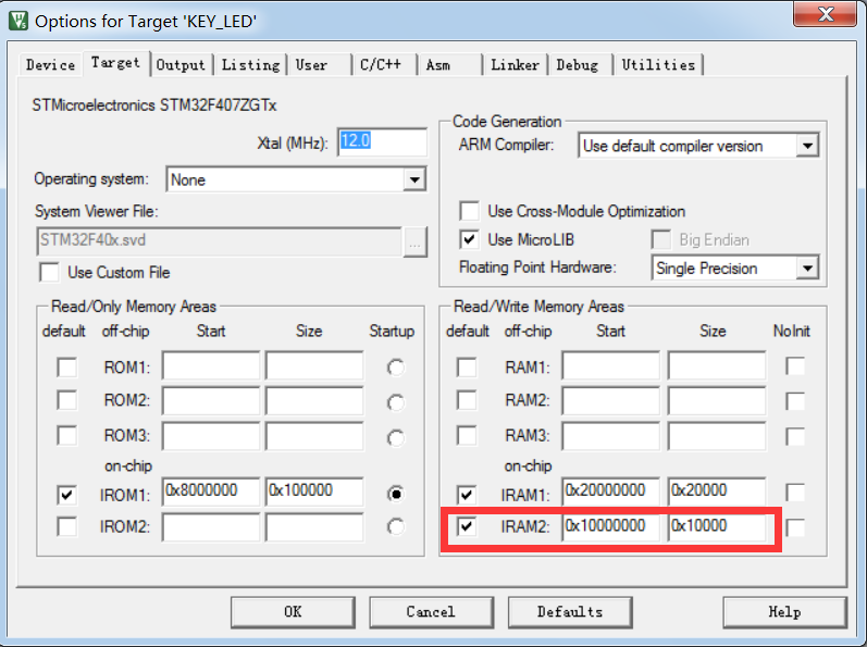 STM32F4使用CCMRAM空间-CSDN博客