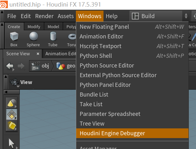 试用 Houdini Engine Debugger_houdini engine session lost-CSDN博客