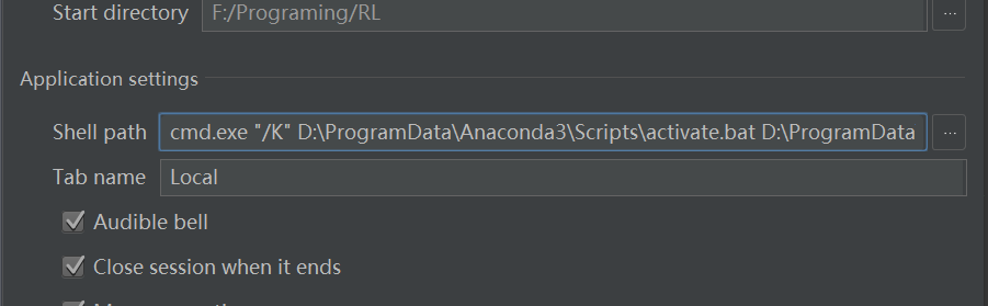 pycharm terminal无法使用python（anaconda）命令解决方案_pycharm terminal不能用-CSDN博客