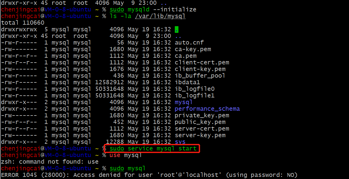 mysql启动报错问题Process: 1175 ExecStartPre=/usr/share/mysql/mysql-systemd-start pre-CSDN博客