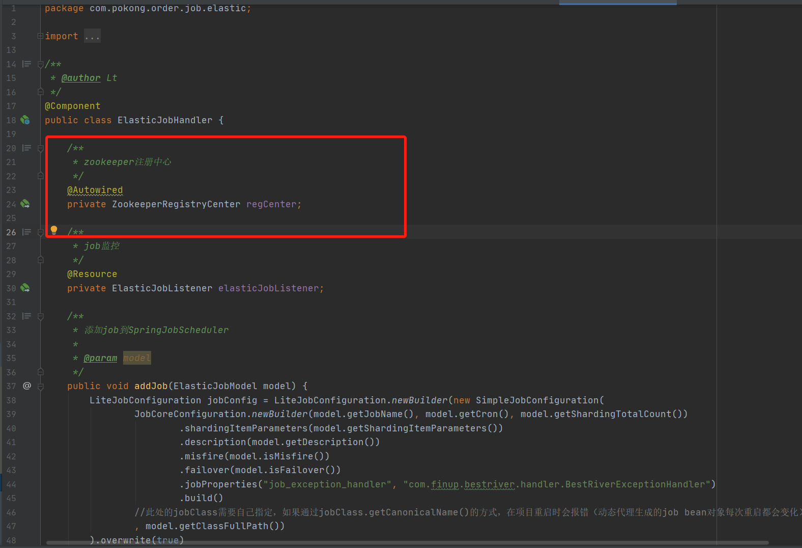 SpringBoot集成Elastic-job依赖注入bean失败_connectionhandlingpolicy-CSDN博客